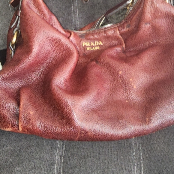 Prada | Bags | Prada Cervo Antik Bag Authenic | Poshmark